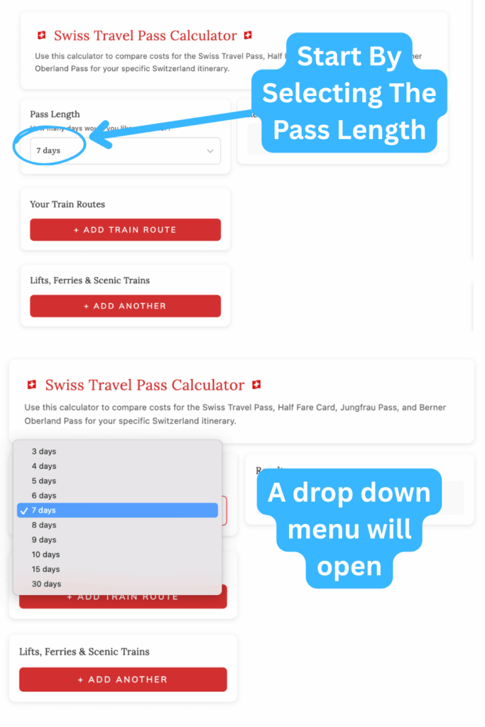 Swiss Travel Pass Calculator | Find the Best Pass for Your Itinerary